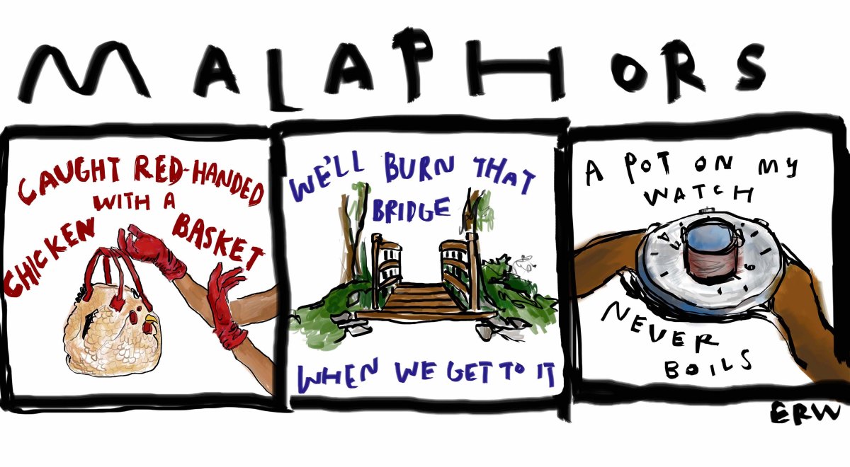 The Weird and Wonderful World of Malaphors – Catherine Morris